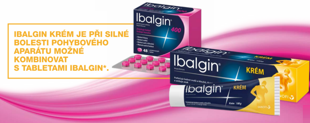 IBALGIN Krém 100 g I - Lékárna.cz