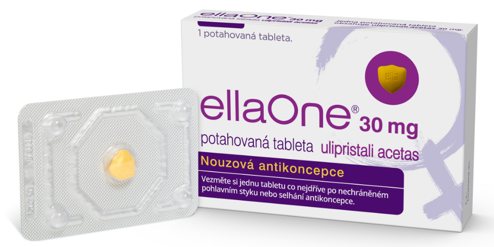 ELLAONE potahovaná tableta 30 mg 1 kus - Lékárna.cz