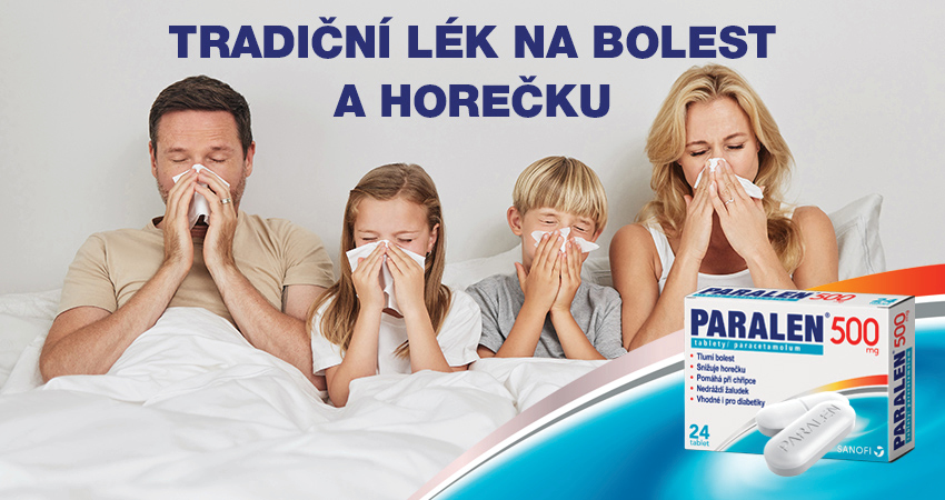 PARALEN 500 mg 24 tablet - Lékárna.cz