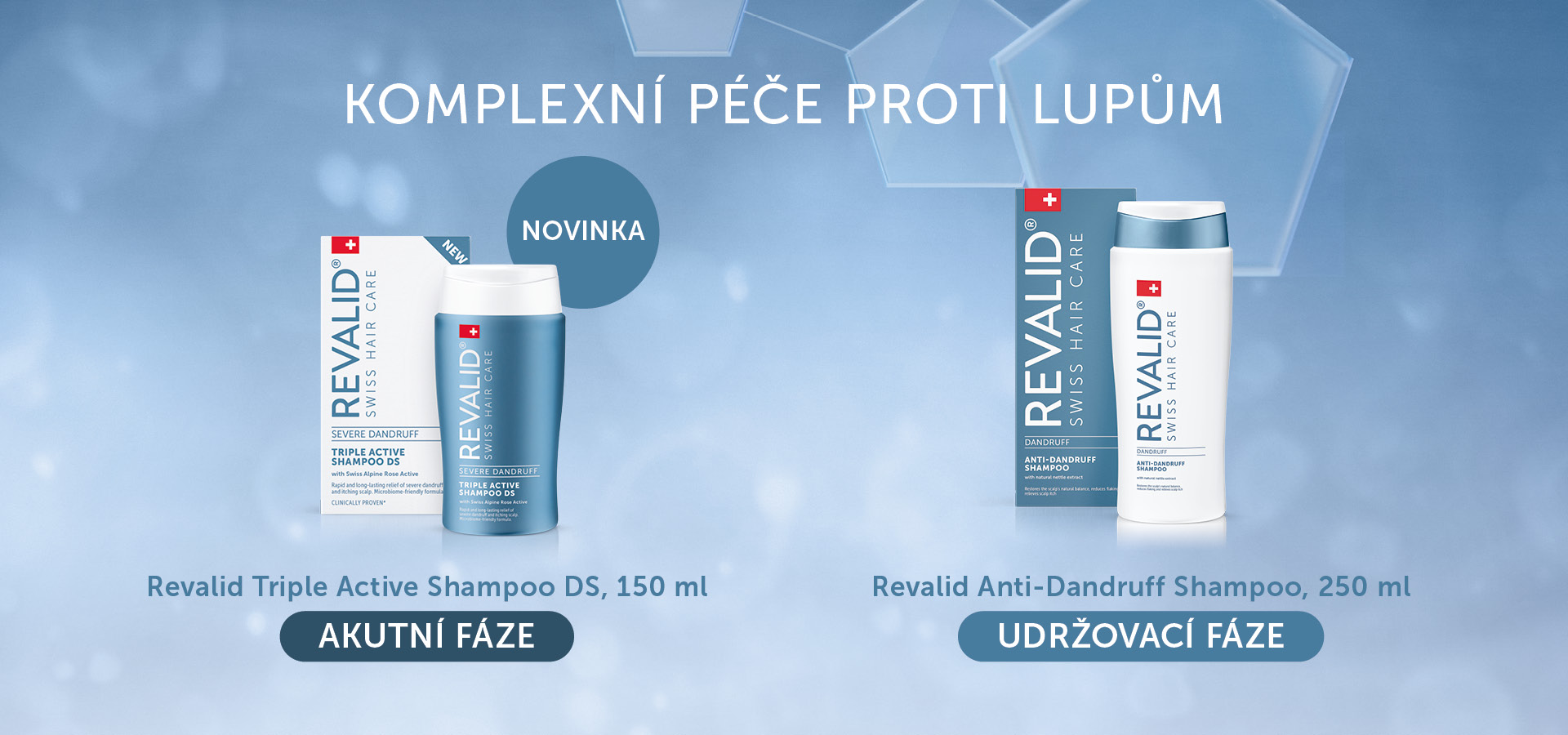 REVALID Triple Active DS Šampon na vlasy 150 ml - Lékárna.cz