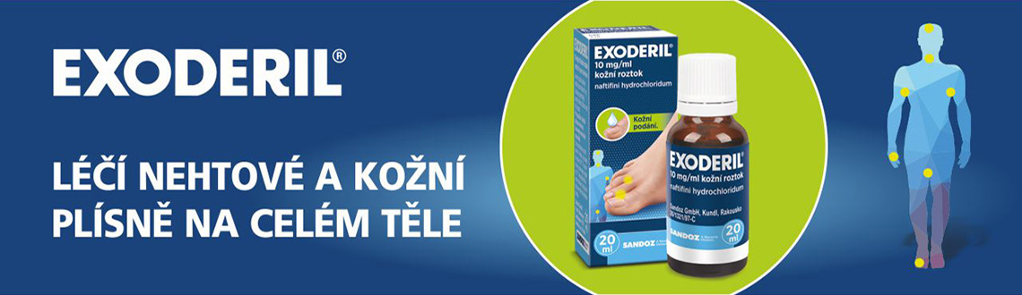 EXODERIL Roztok k zevnímu užití 10mg/ml 20 ml - Lékárna.cz
