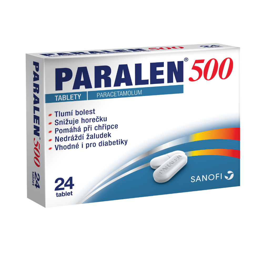 Paralen 500 24 tbl levně | Blesk zboží
